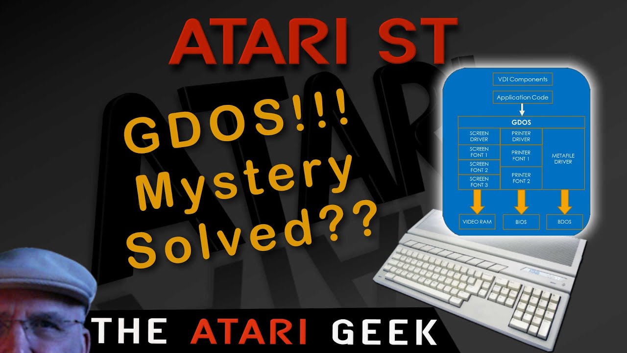 Atari ST - An Introduction to GDOS and Fonts. Part 1