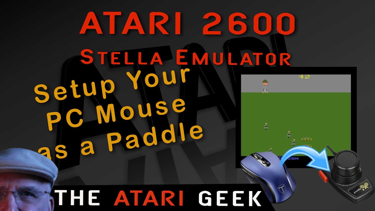 Atari 2600 Stella Emulator - Setup Your PC Mouse as a Paddle.