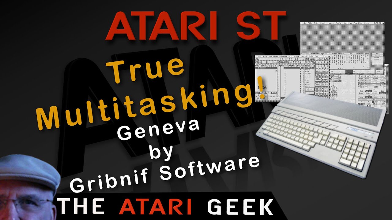 Atari ST Multitasking with Geneva by Gribnif Software
