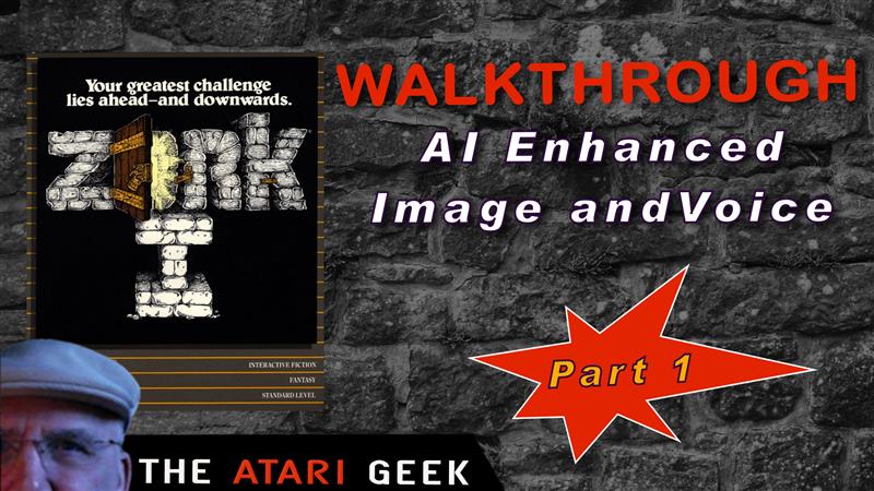 Zork 1 Walkthrough, Part 1 - AI Enhanced with Images, Voiceover and ...